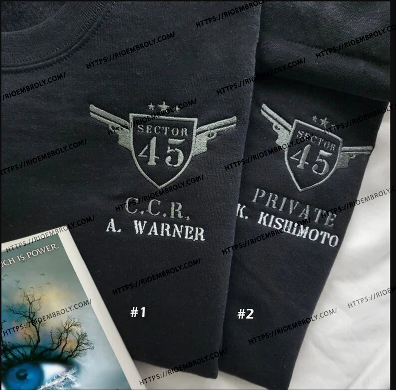 Kenji Kishimoto Sector 45 Uniform X Aaron Warner Shatter Me 45 Sector ...