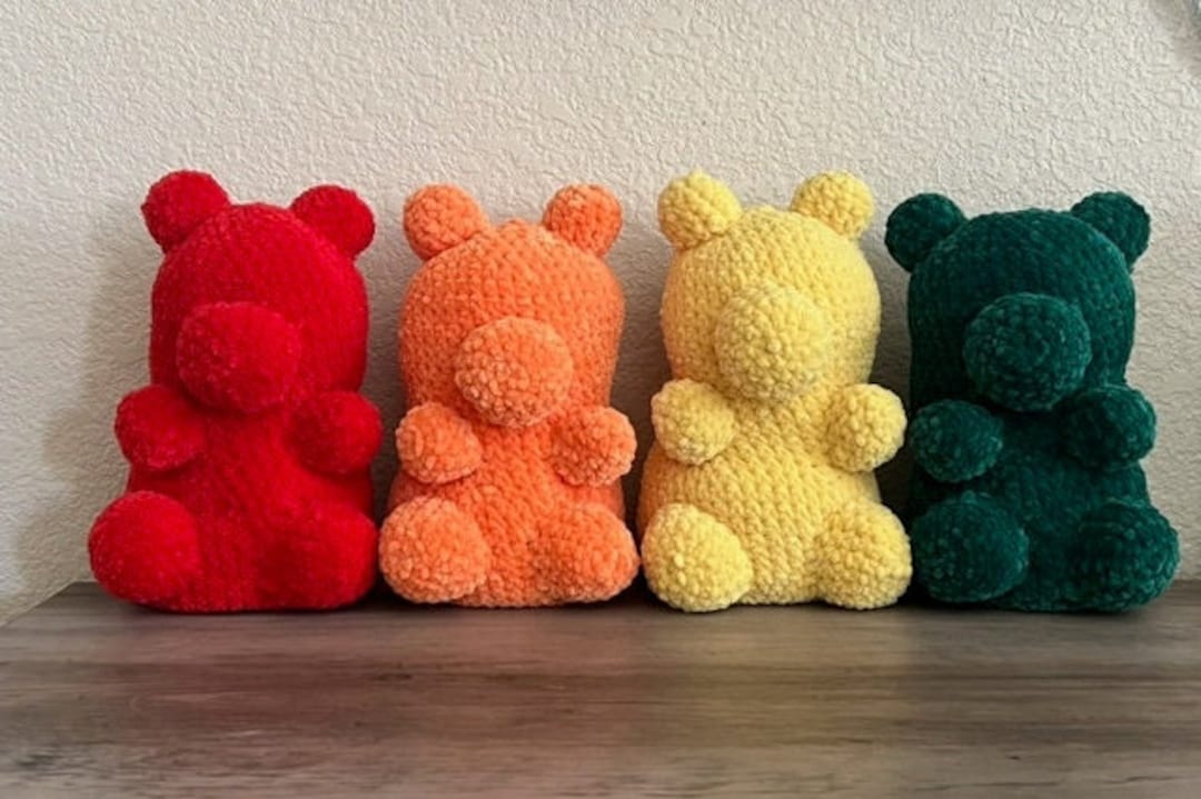 Beary Gummy (gummy Bear) Crochet Pattern PDF - Etsy