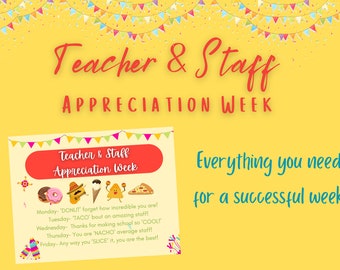 Teacher Appreciation Week, Editable Template, Under the Sea Theme ...