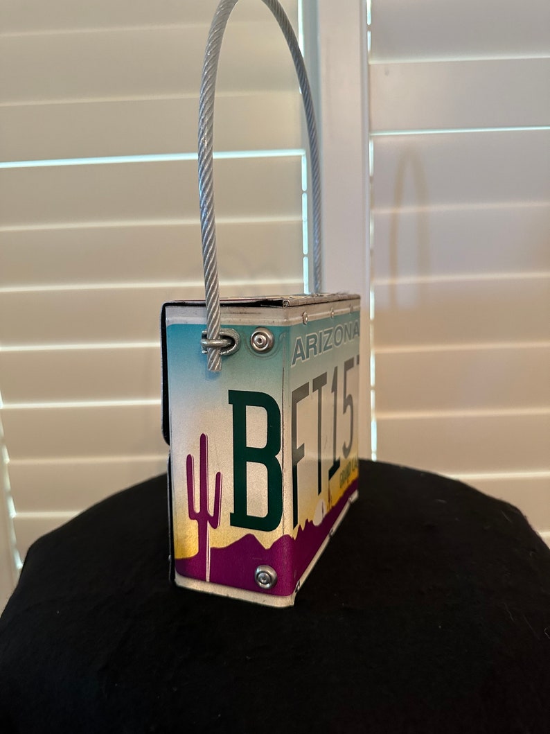 Arizona License Plate Purse - Etsy