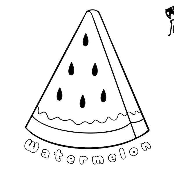 Banana Fruit Coloring Page for Kids and Adults Simple Easy Food ...