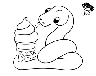 Banana Fruit Coloring Page for Kids and Adults Simple Easy Food ...