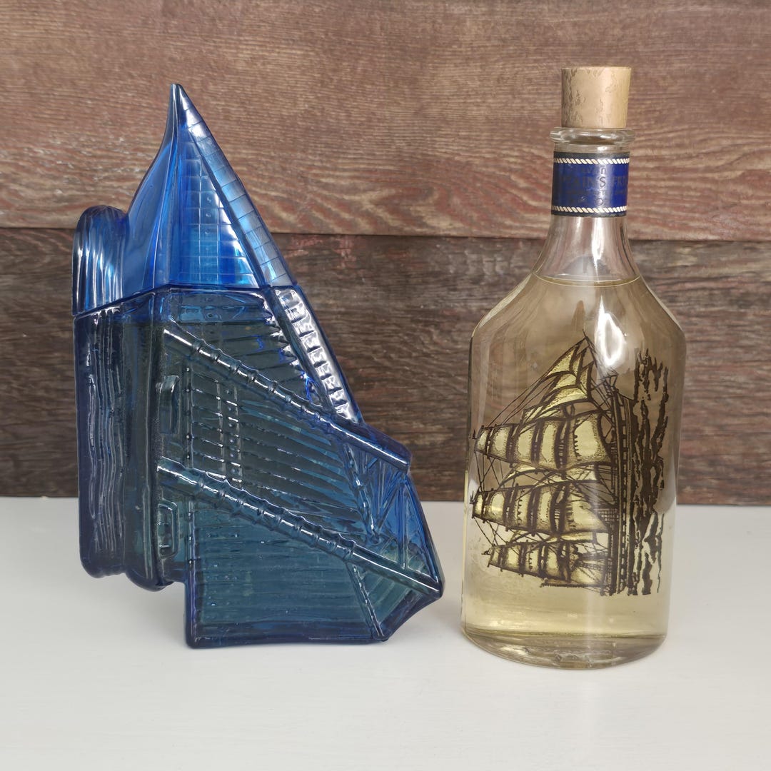 Nautical Themed Avon Bottles Sail Boat Ship - Etsy