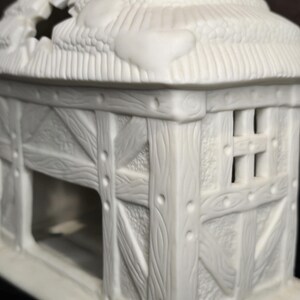 Partylite Ceramic Nativity Scene, Vintage Christmas Story Mary Joseph ...