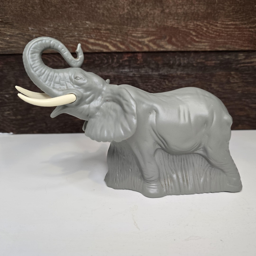 Vintage Avon Majestic Elephant Bottle - Deep Woods After Shave - Etsy