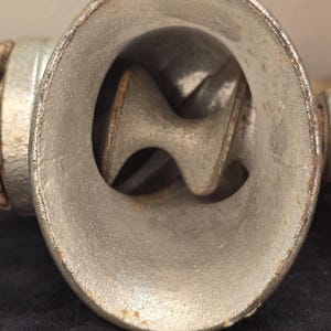 Vintage Wards Hand-crank Meat Grinder – Cast Iron With Wooden Handle - Etsy