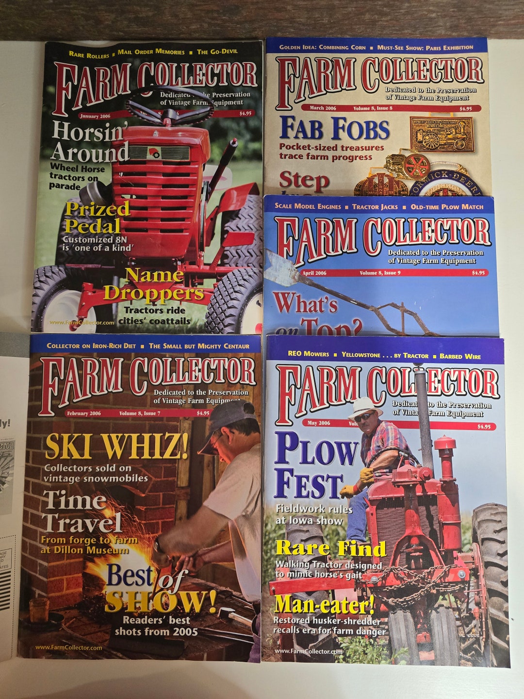 Farm Collector Magazines From 2006. January Through May. - Etsy