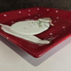 Oneida Snowmates Snowman Plate by Debbie Taylor-kerman - Etsy