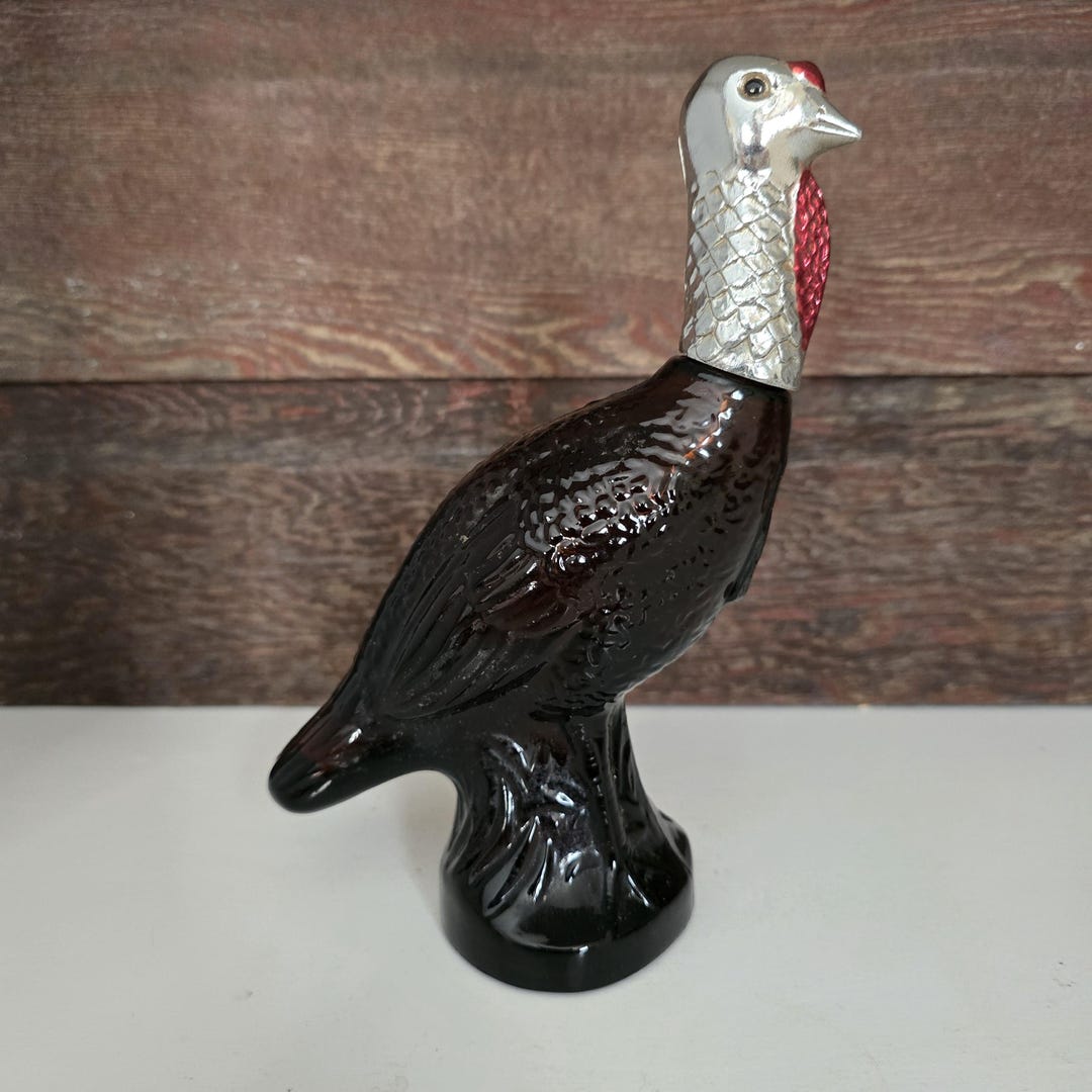 Vintage Avon Wild Turkey Fragrance Bottle - Etsy