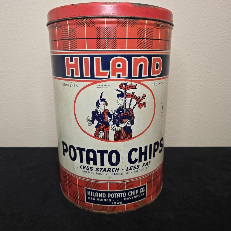Potato Chip Tins - Etsy