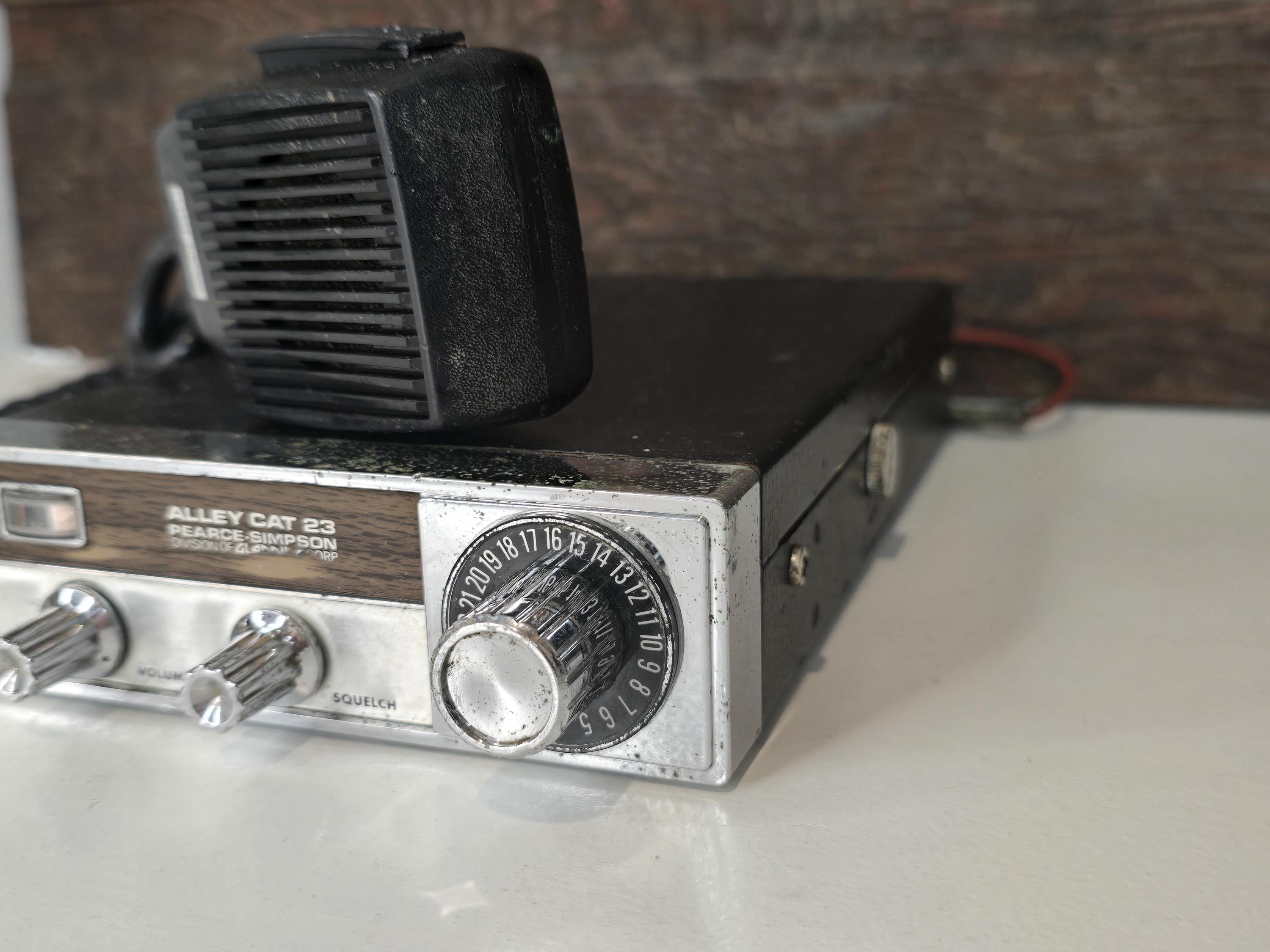 Vintage Pearce-simpson Alley Cat 23-channel CB Radio – Mobile/in ...
