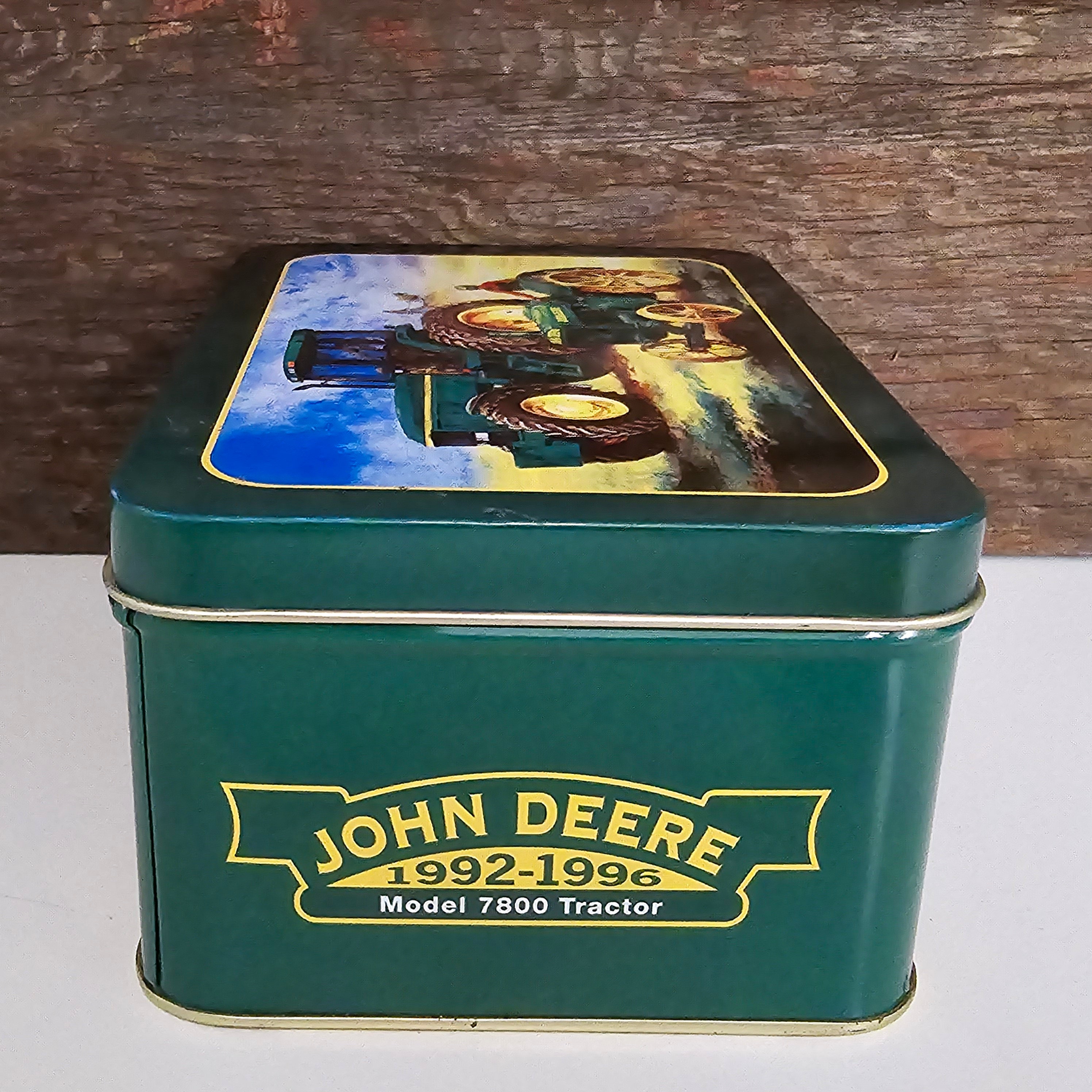 John Deere Model D and Model 7800 Tractor Collectible Popcorn Tin - Etsy