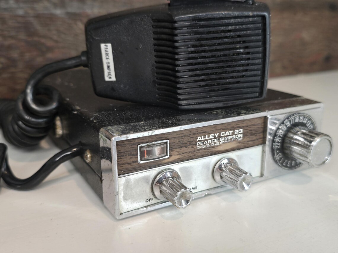 Vintage Pearce-simpson Alley Cat 23-channel CB Radio – Mobile/in ...