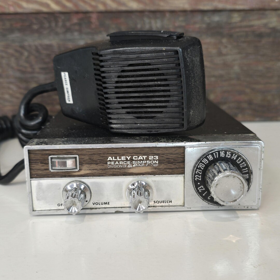 Vintage Pearce-simpson Alley Cat 23-channel CB Radio – Mobile/in ...