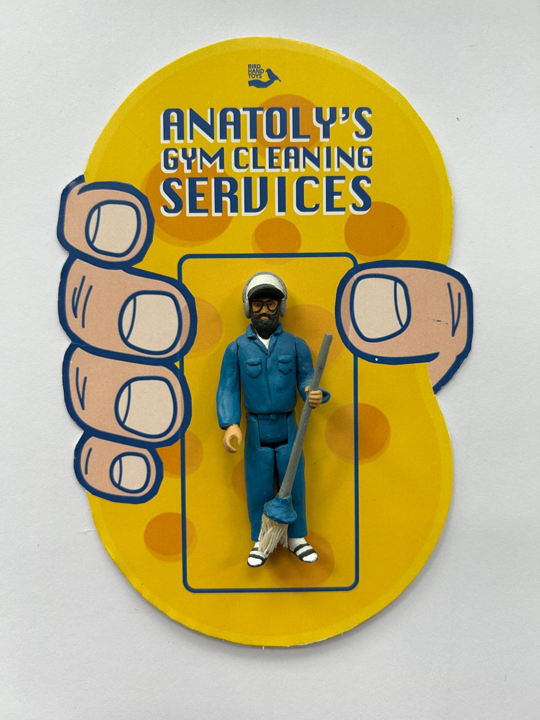 Anatoly’s Gym Cleaning Services Action Figure - Etsy