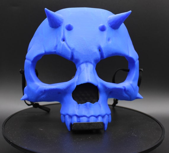 Demon Skull Mask 3d Print