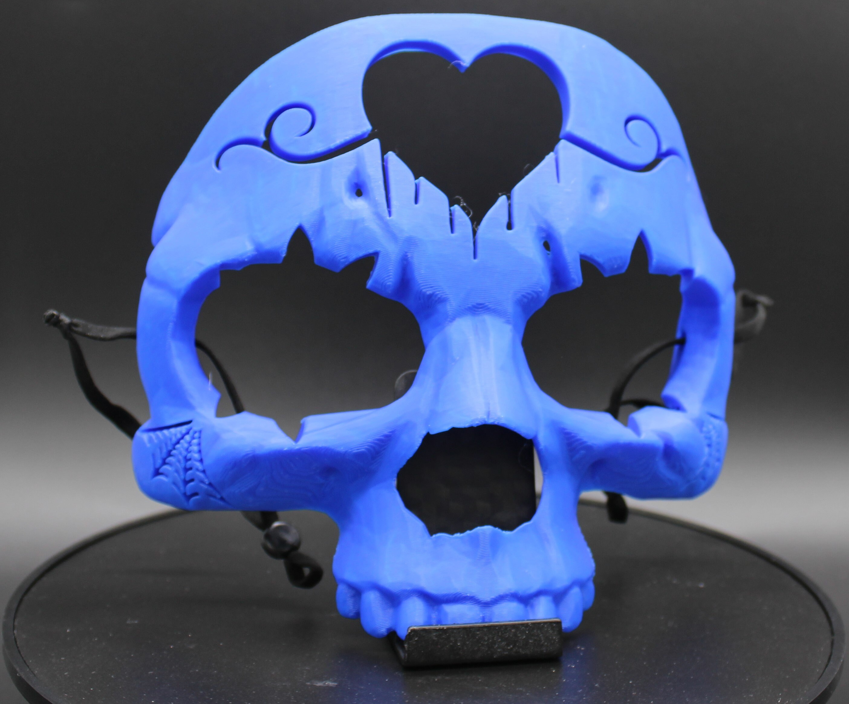 Wearable Sugar Skull Mask - 3D Printed - Celebrate in Style! - Etsy