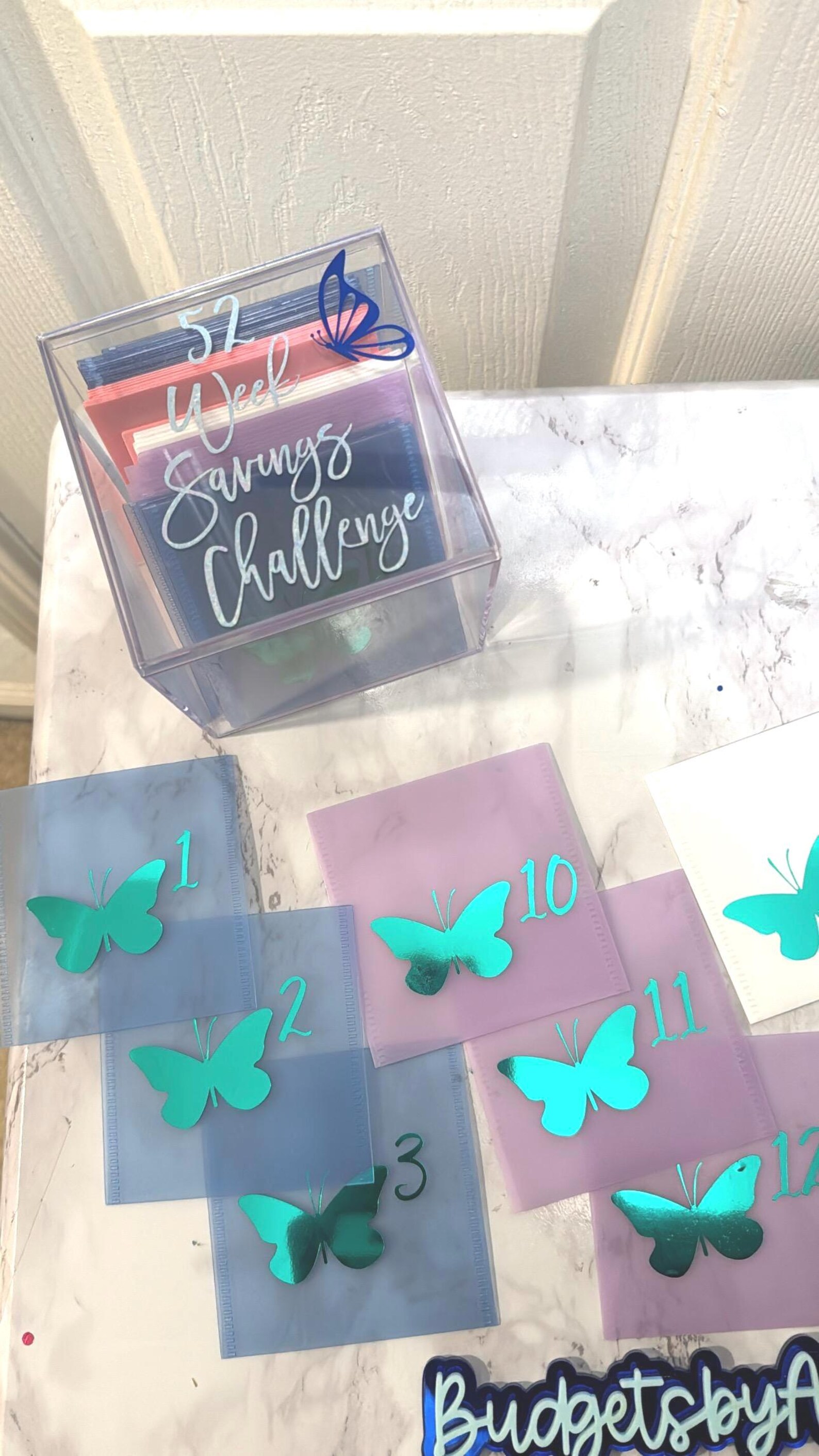 Savings Challenge Box - Etsy