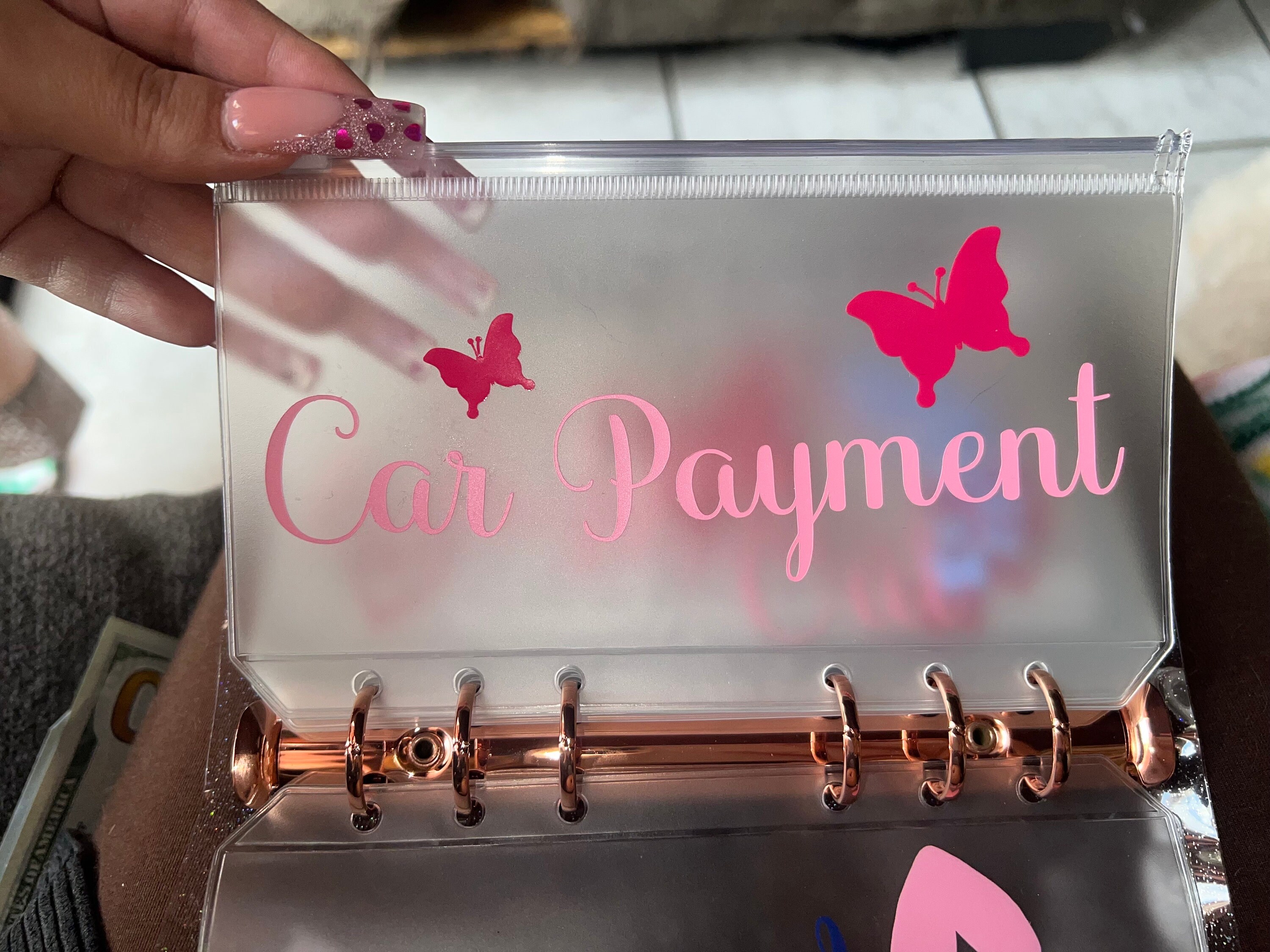 A6 Custom Cash Envelope Set of 5 - Etsy