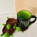 Cute Crochet Turtle Coasters, Tortoise Coaster, Turtle Mug Rug, Table ...