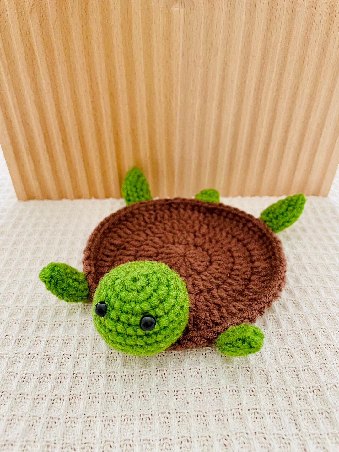 Cute Crochet Turtle Coasters, Tortoise Coaster, Turtle Mug Rug, Table ...