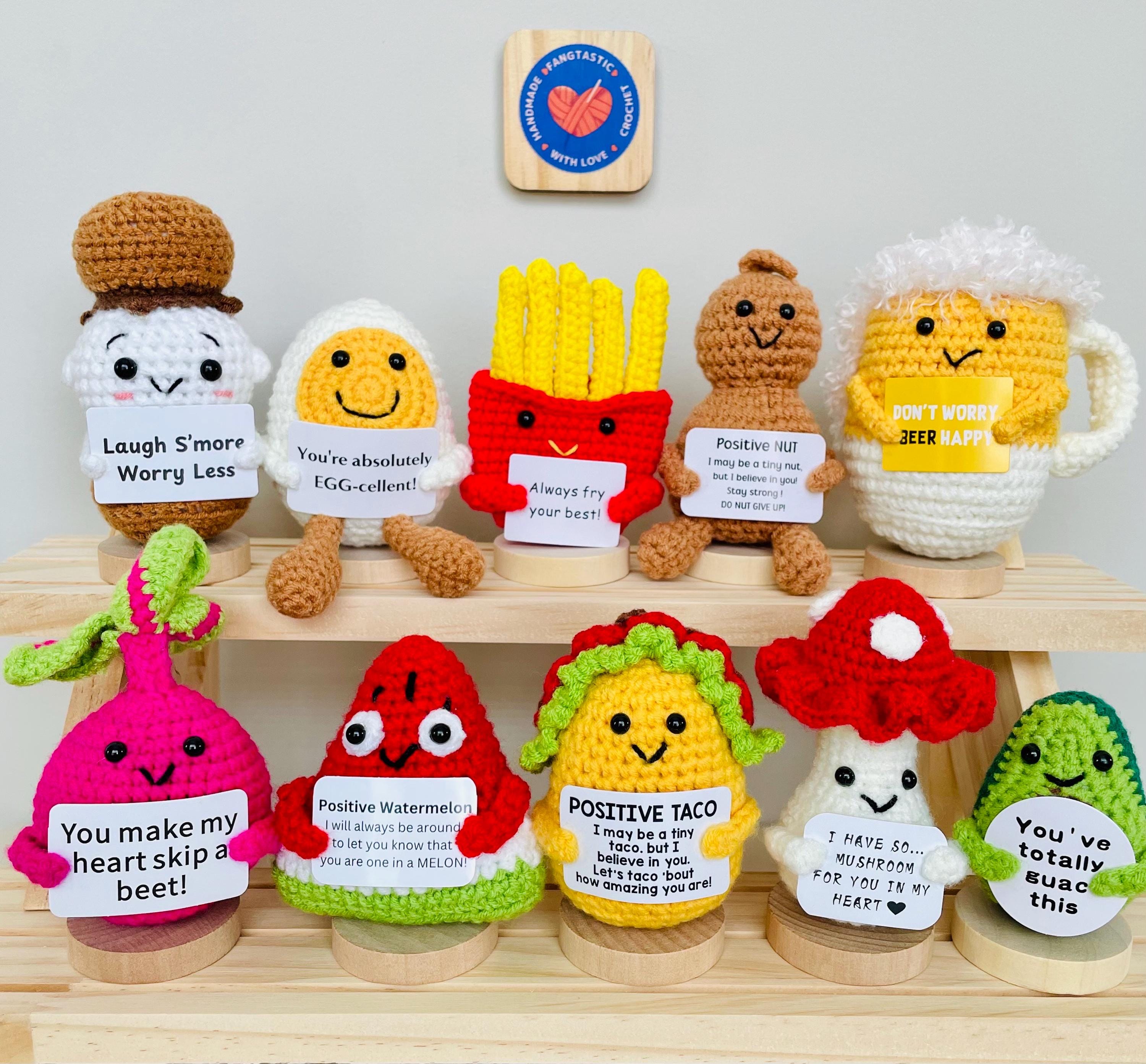 Crochet Emotional Support Animal: Handmade Positive Critters - Etsy