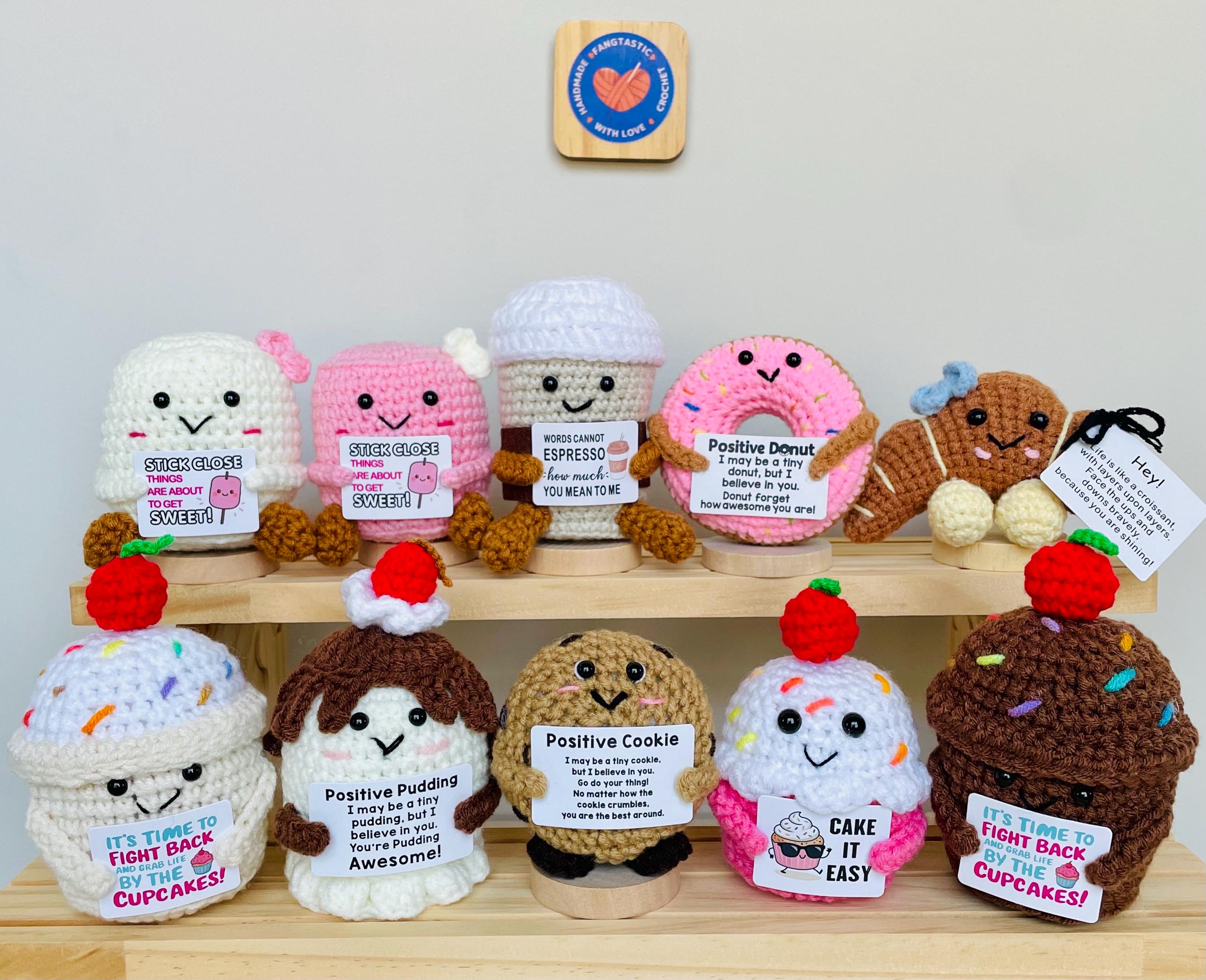 Crochet Positive Dolls: Handmade Emotional Support Animals - Etsy