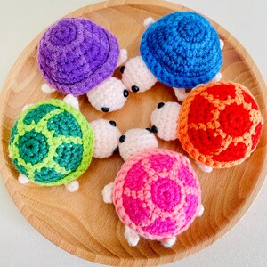 Cute Crochet Turtle Coasters, Tortoise Coaster, Turtle Mug Rug, Table ...
