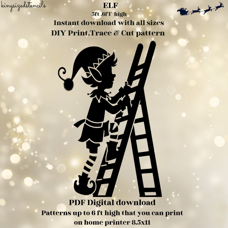 Traceable Santa - Etsy