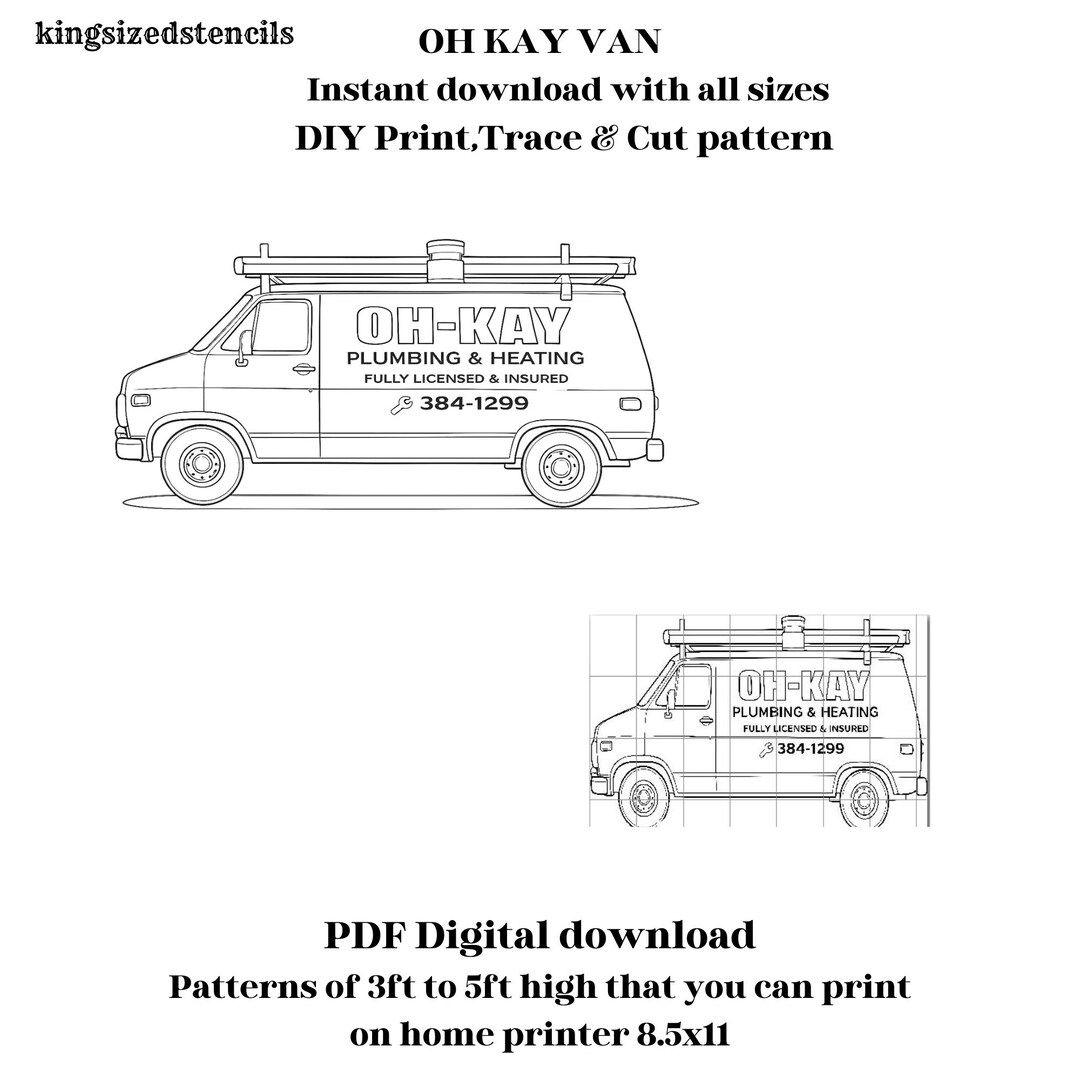 3ft to 5ft High Christmas Oh Kay Van, Home Alone, Yard Art , Holiday ...