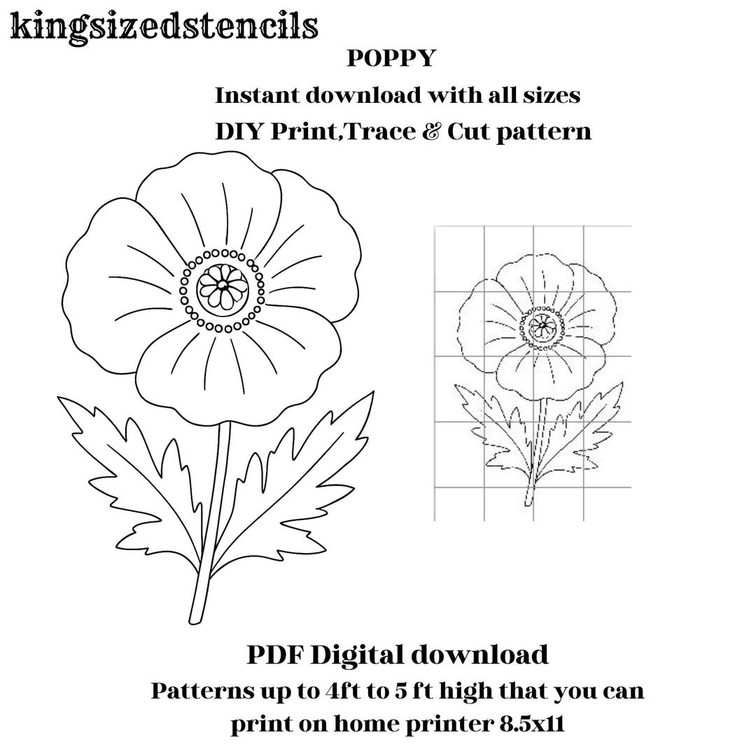 4ft to 5ft Poppy Flower, Remembrance Day , Soldier, Memorial ...