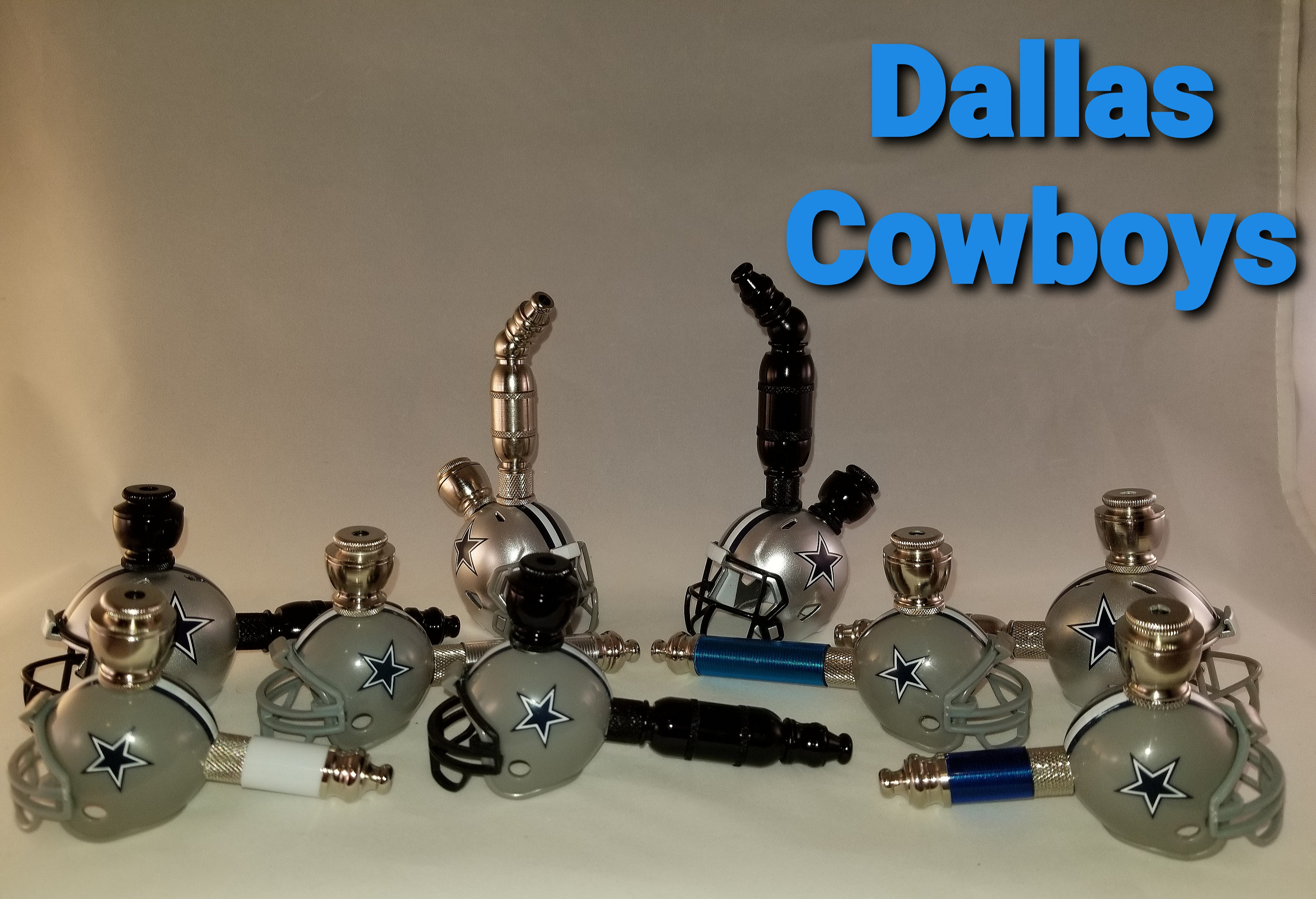 DALLAS COWBOYS Football Helmet Bowl Pipe - Etsy
