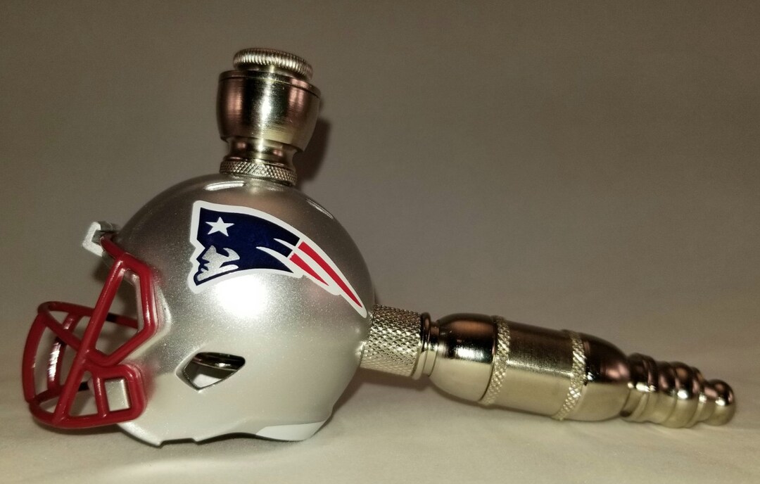 New England Football Helmet Smoking Pipe - Etsy