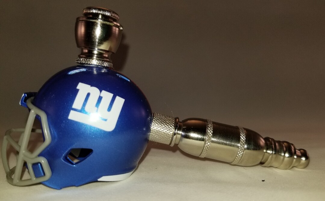 N.Y. Football Helmet Smoking Pipe - Etsy