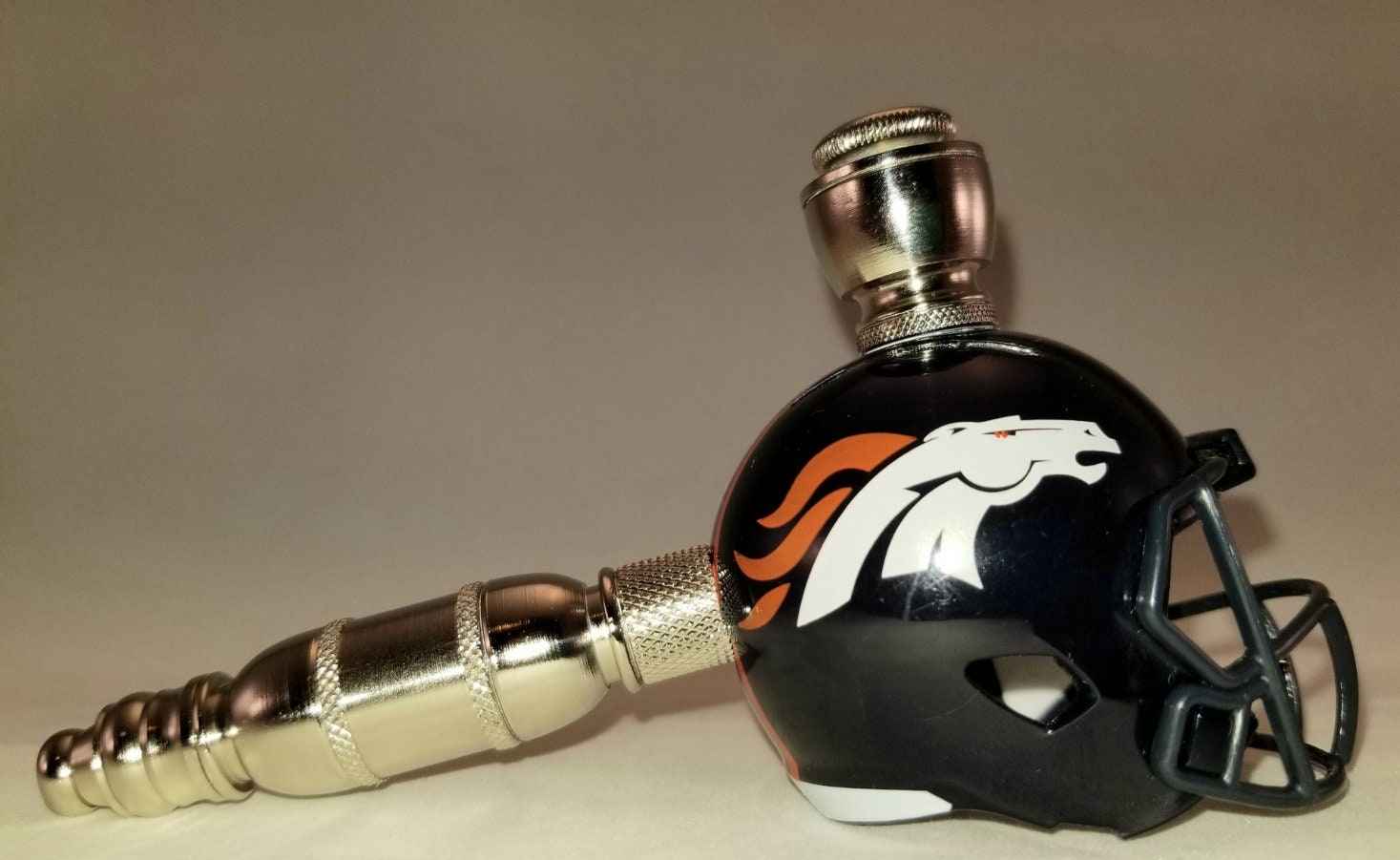DENVER BRONCOS Football Helmet Bowl Pipe - Etsy