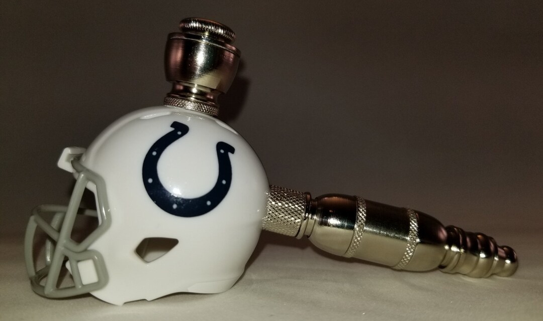 Indianapolis Football Helmet Smoking Pipe - Etsy