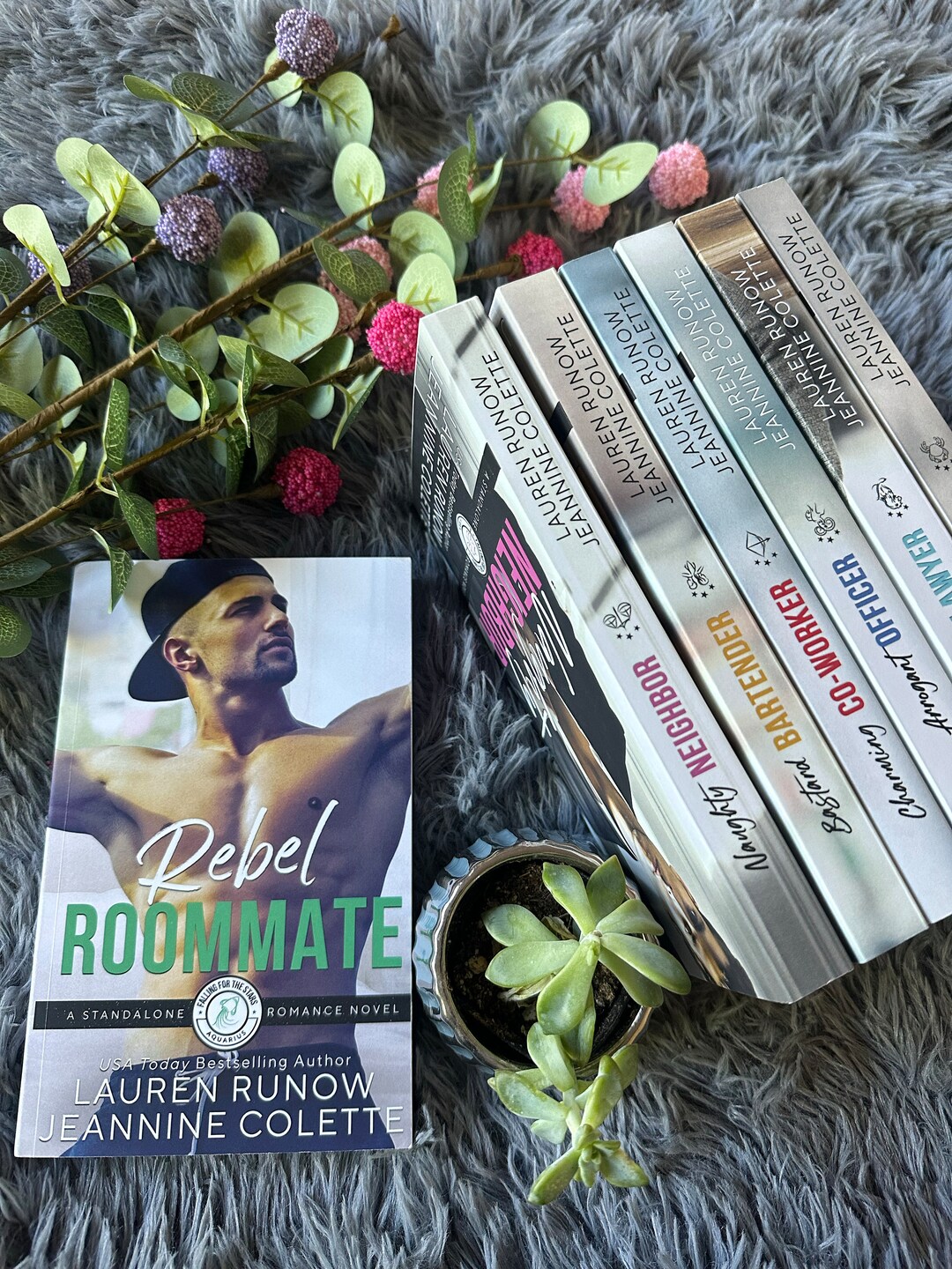 Signed Contemporary Romance Novel - Rebel Roommate by Lauren Runow and ...