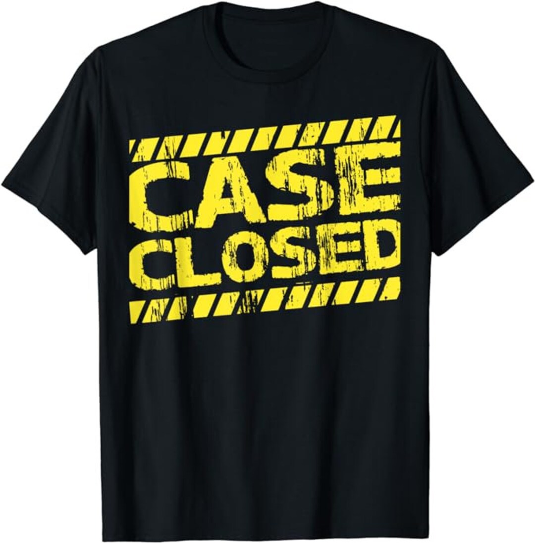 Case Closed T-shirt - Etsy