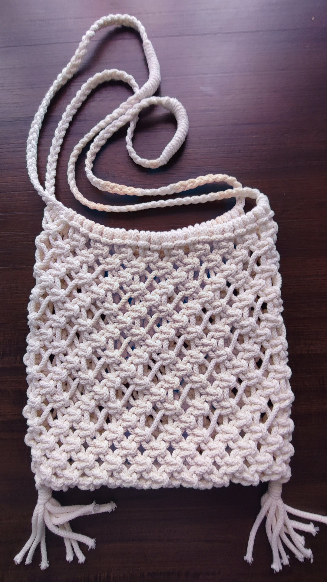 Handmade Macrame Bag - Etsy Australia