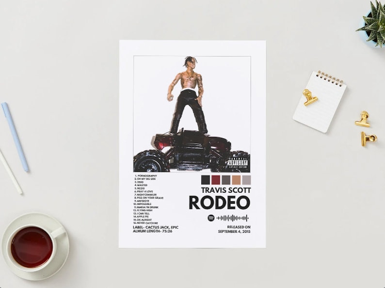 Travis Scott Album Posters - Etsy