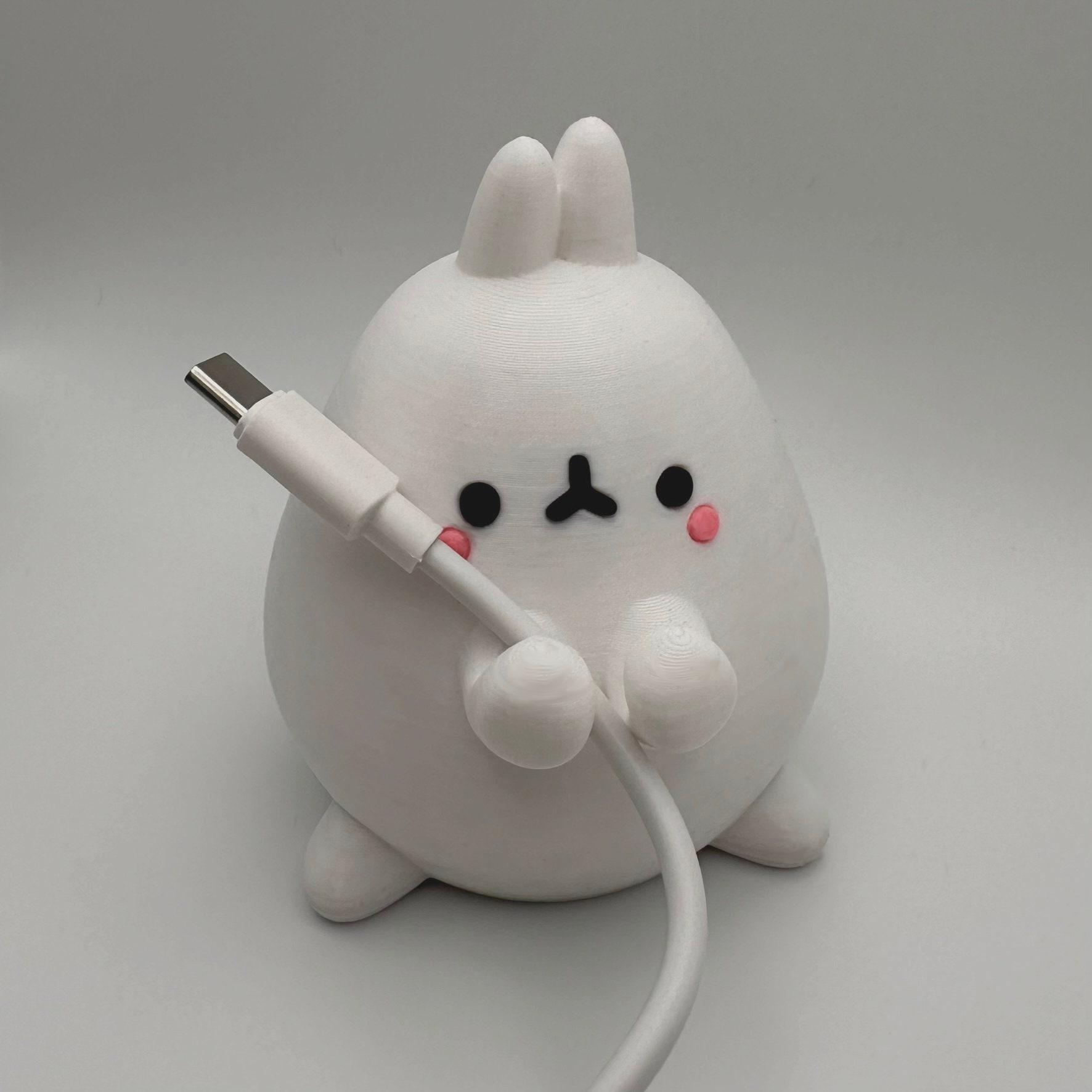 Cute Bunny Cable Holder - Etsy