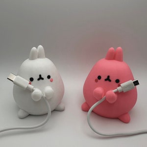 Cute Bunny Cable Holder - Etsy
