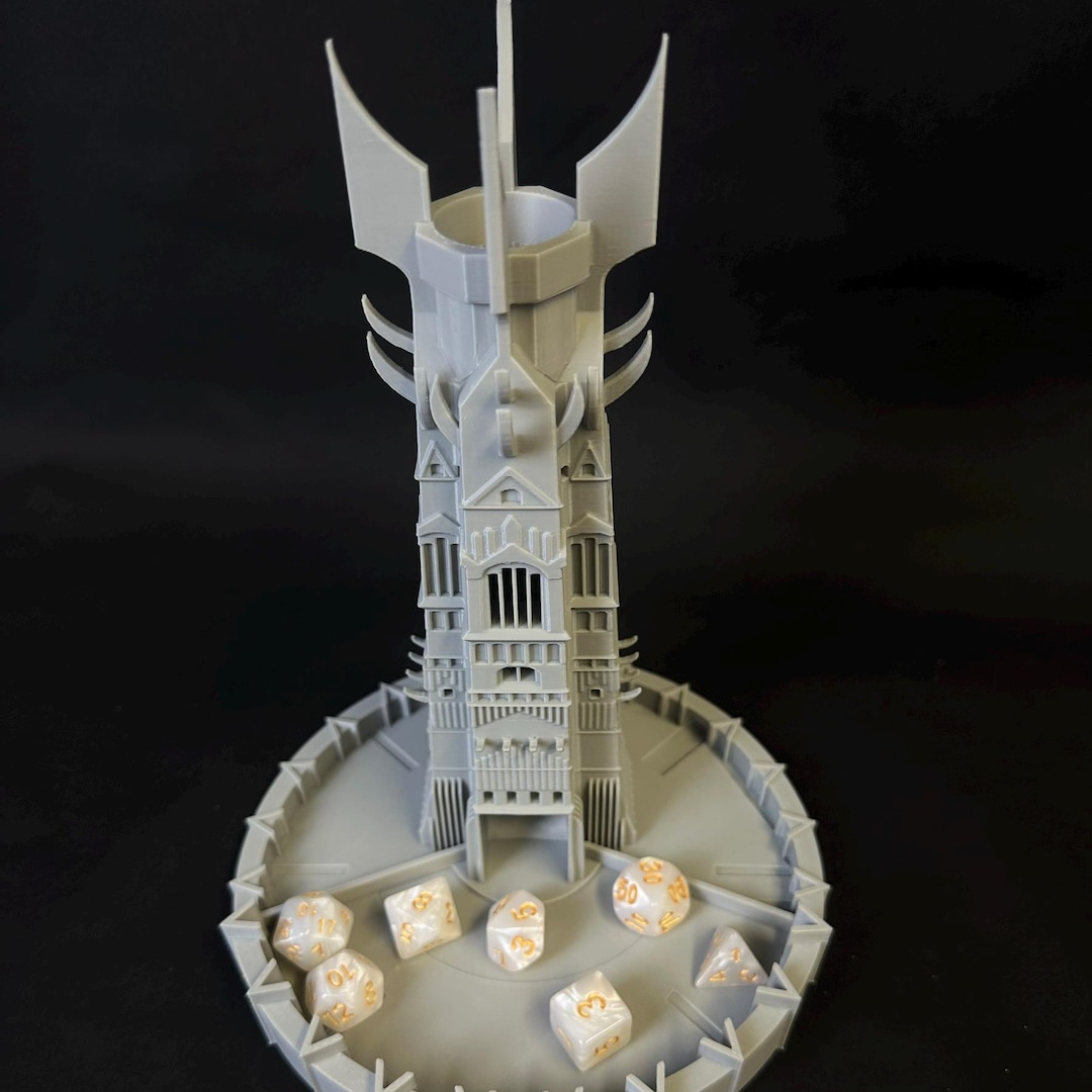 Isengard Dice Tower: Lord of the Rings Inspired Dnd Gaming - Etsy UK