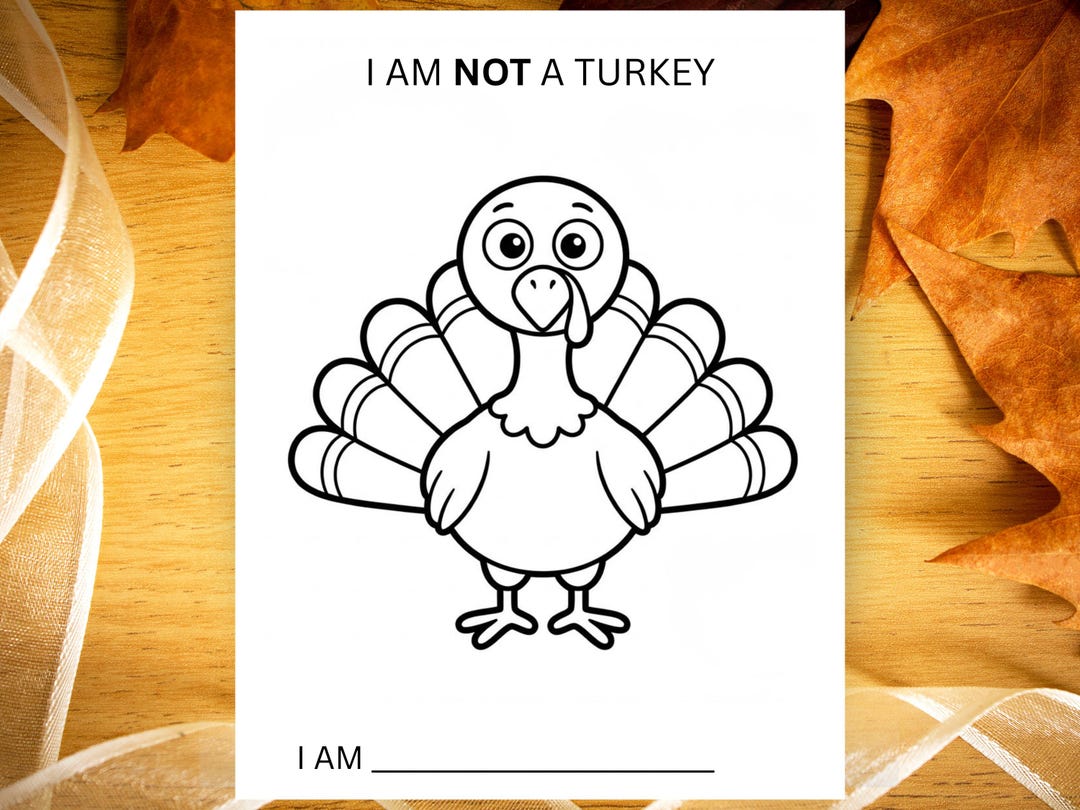 Turkey Disguise Template: Thanksgiving School Project, Editable ...