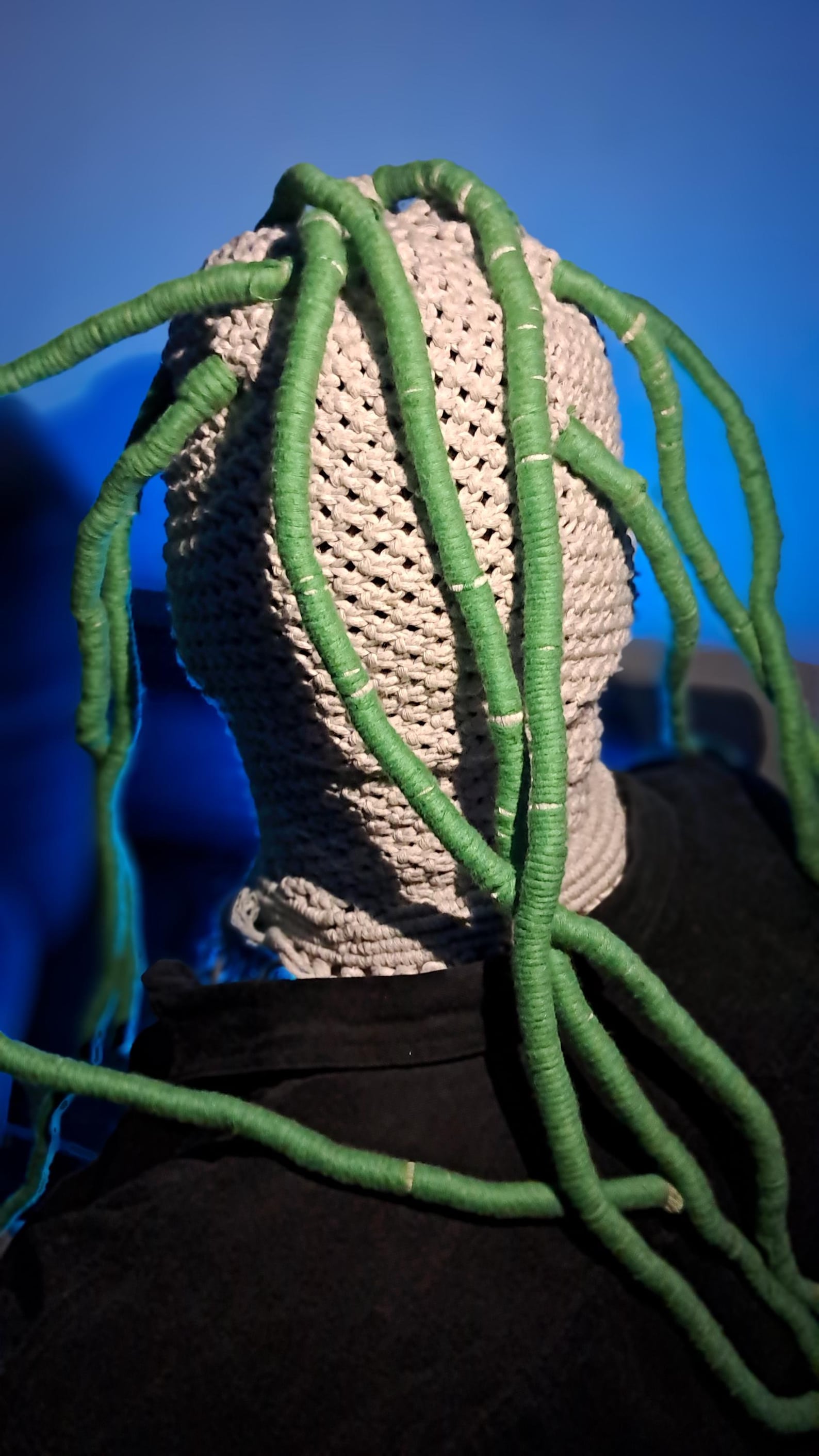 Corey Taylor Mask From Slipknot. Mask Slipknot Singer. Gray Knitted ...