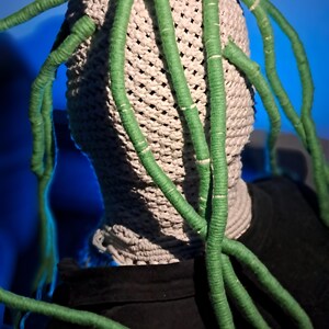 Corey Taylor Mask From Slipknot. Mask Slipknot Singer. Gray Knitted ...