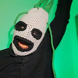 Corey Taylor Mask From Slipknot. Mask Slipknot Singer. Gray Knitted ...