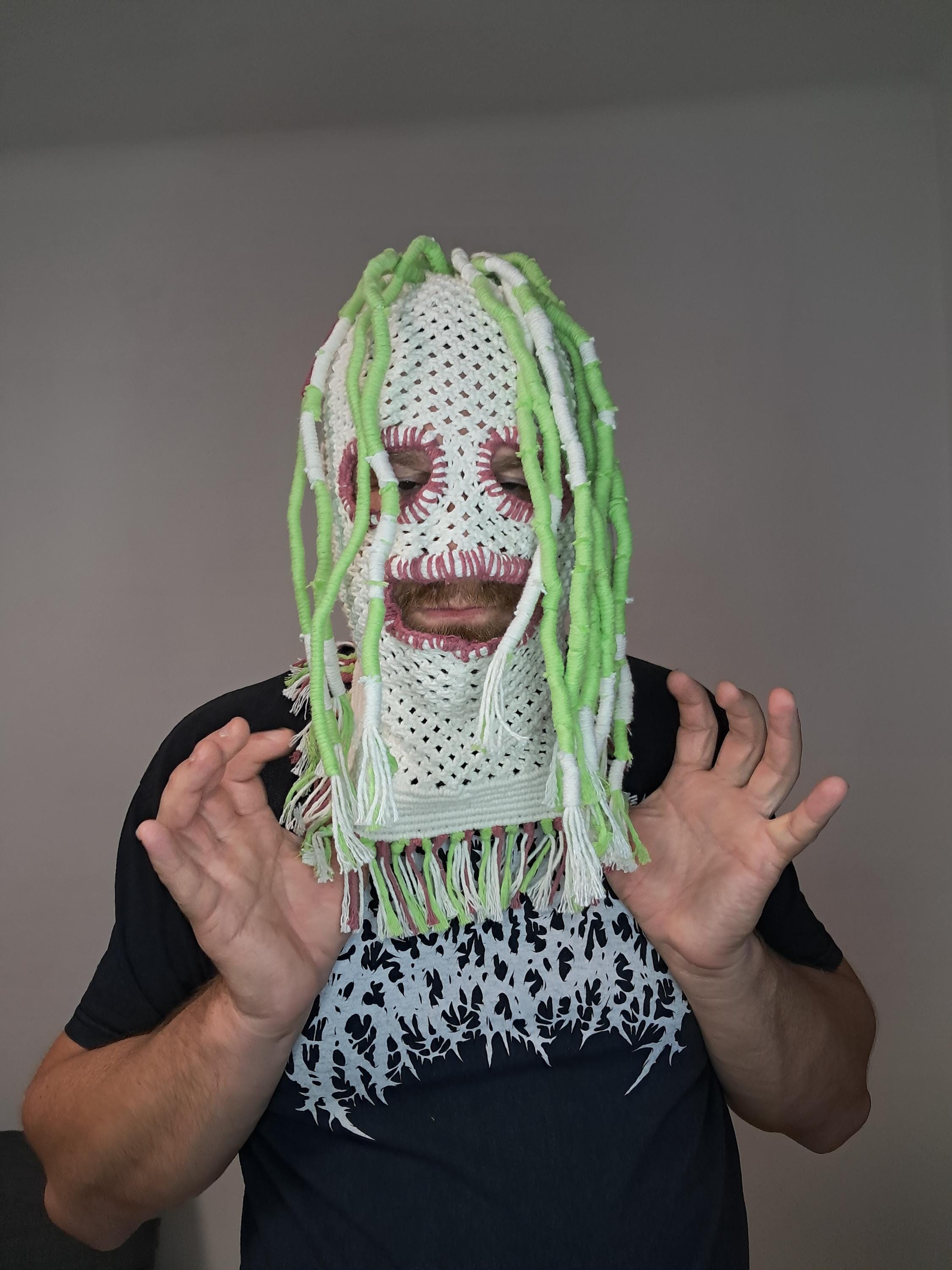 My Version Knitted Corey Taylor Mask From Slipknot Period IOWA Album ...