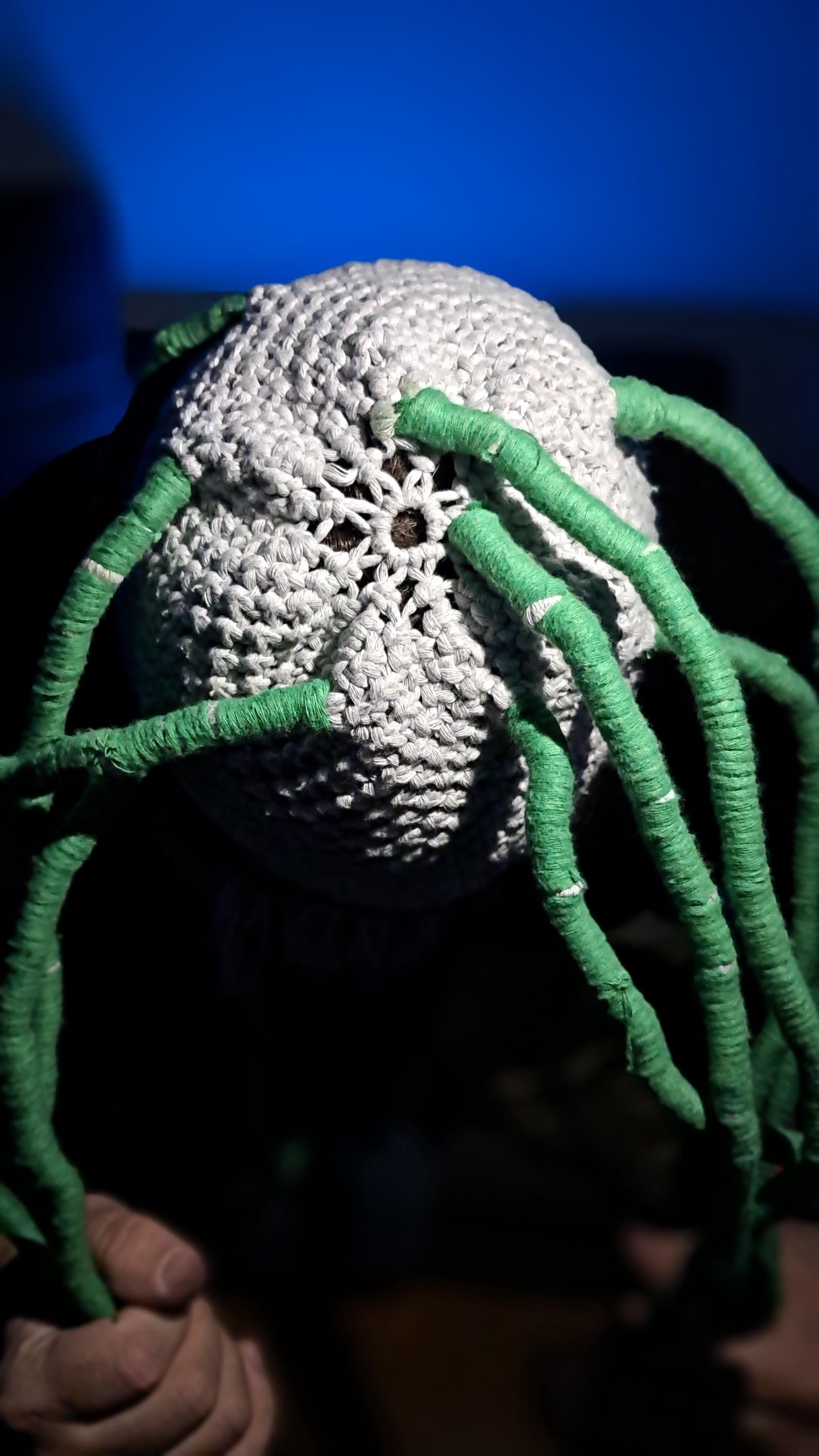 Corey Taylor Mask From Slipknot. Mask Slipknot Singer. Gray Knitted ...