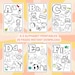 Printable Colouring Sheets for Kids, A-Z Alphabet, Instant Download, 26 ...